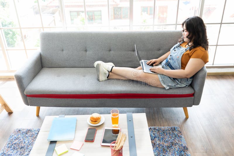 139 Fat Woman Typing Laptop Office Stock Photos - Free & Royalty-Free ...