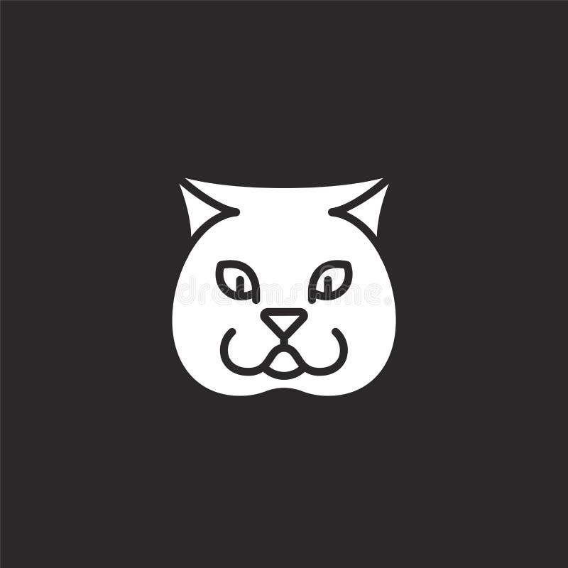 Chubby Icon. Filled Chubby Icon for Website Design and Mobile, App ...