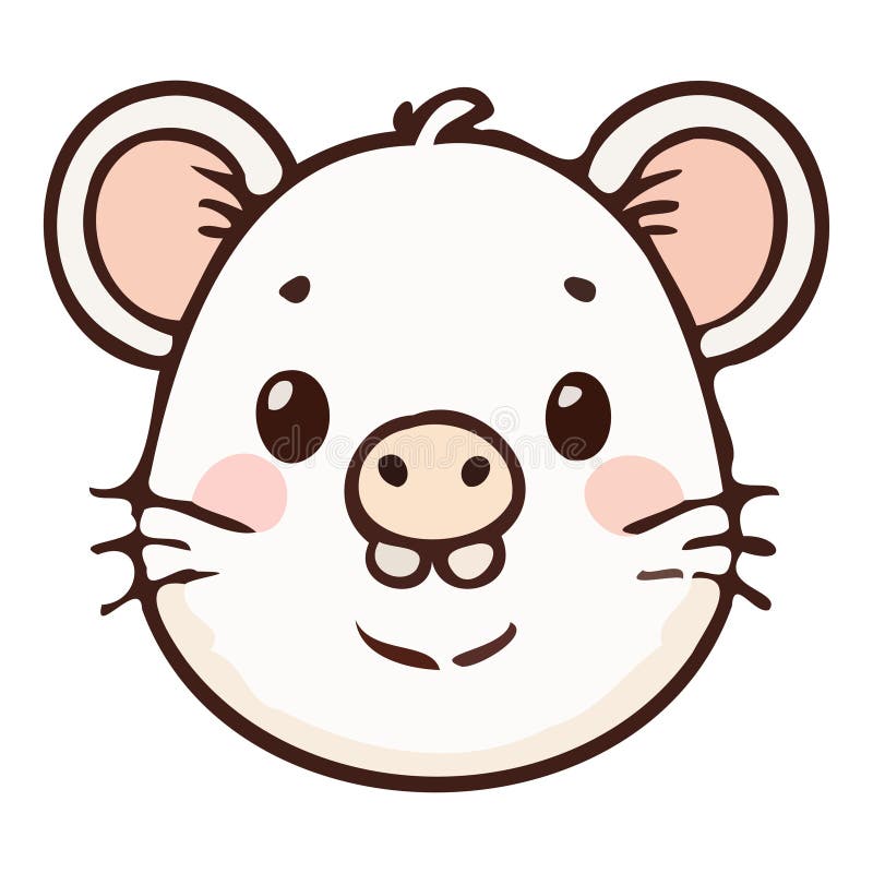 Chubby Mouse stock vector. Illustration of cartoon, brand - 322290509