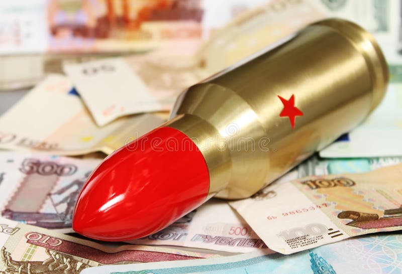 Chuck is on the money stock photo. Image of threat, chuck - 60964678