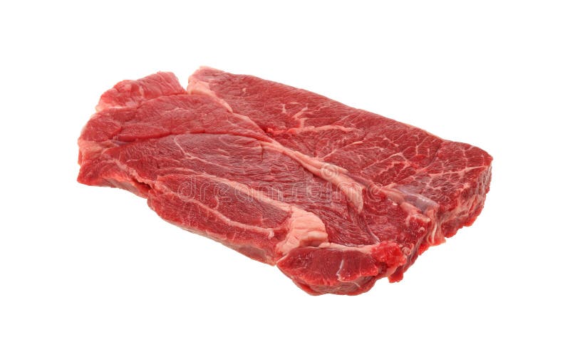Chuck Steak Side View stock photo. Image of grained, chuck - 22133582