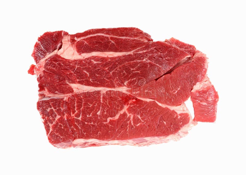 Chuck Steak Top View stock image. Image of versatile - 22133635