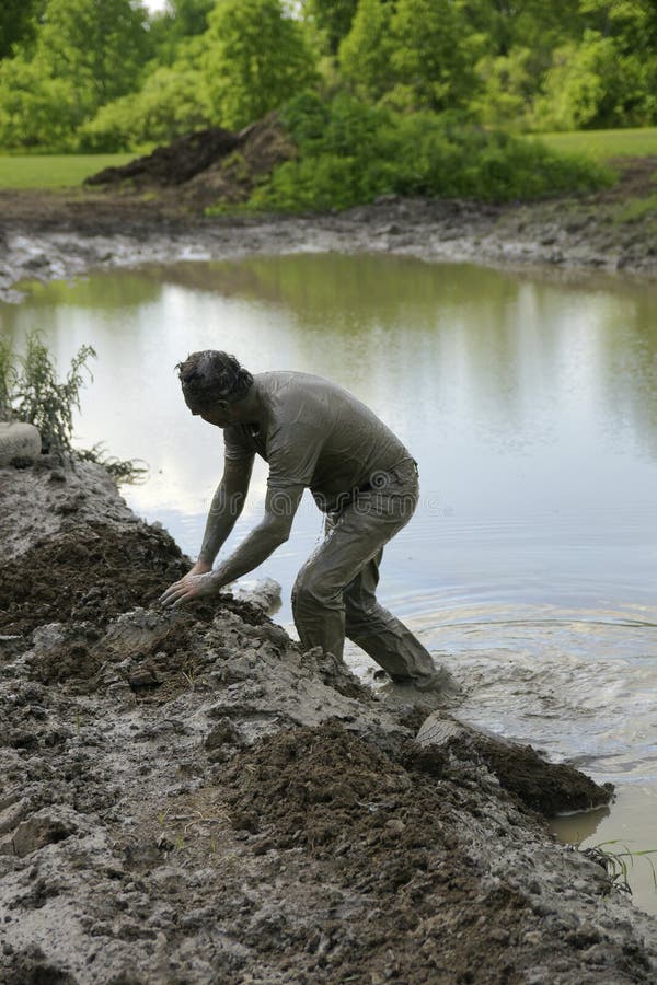 Mud bowl #2 stock photo. Image of competitive, messy, kids - 423990