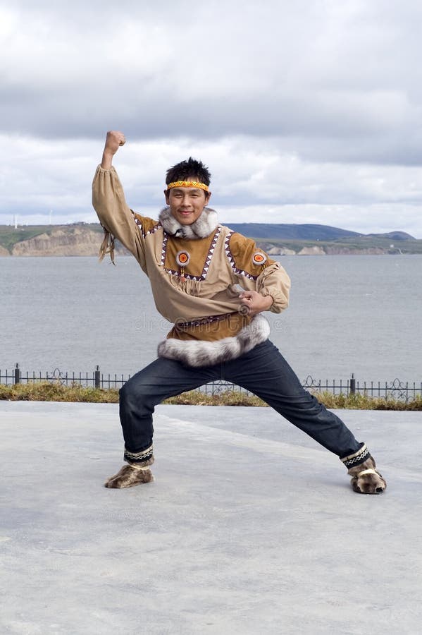 Chukchi dance stock image. Image of beads, embellishment - 2895109