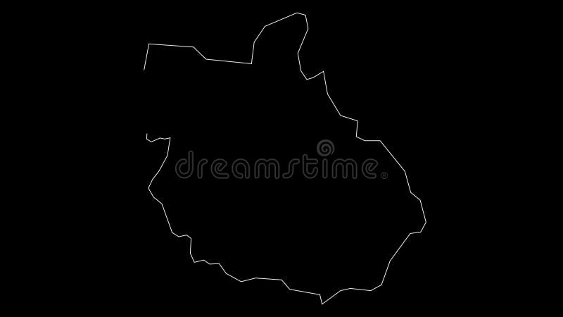 Chukha Bhutan District Map Outline Animation Stock Video - Video of ...