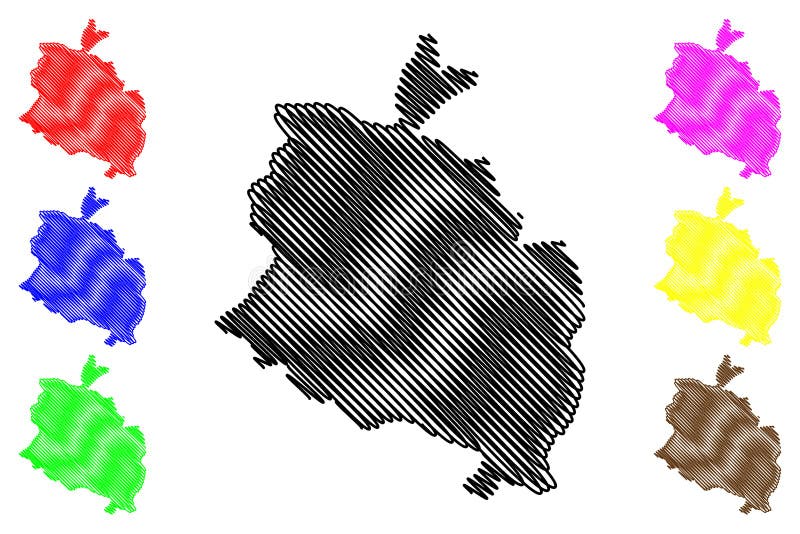 Chukha District Districts of Bhutan, Kingdom of Bhutan Map Vector ...