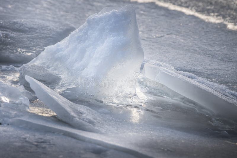 Chunk of ice stock photo. Image of winter, floe, cracked - 89595706