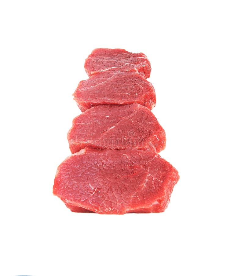 Chunks of meat stock photo. Image of diet, chop, meat - 15318008