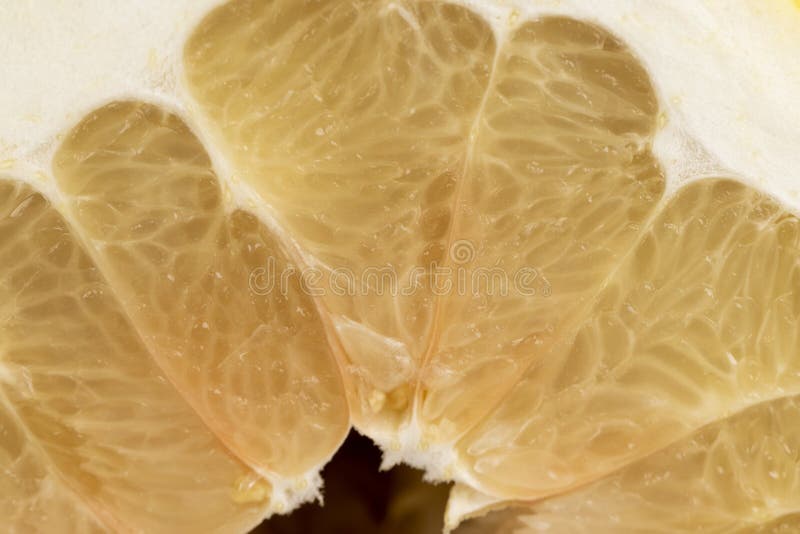Chunks of Ripe Pomelo Close-up, Fresh Fruit Stock Photo - Image of ...