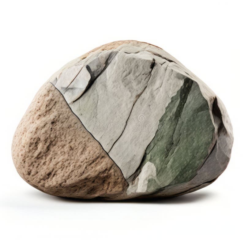 Chunky Irregularly Shaped Pebble with a Rough Texture Stock ...