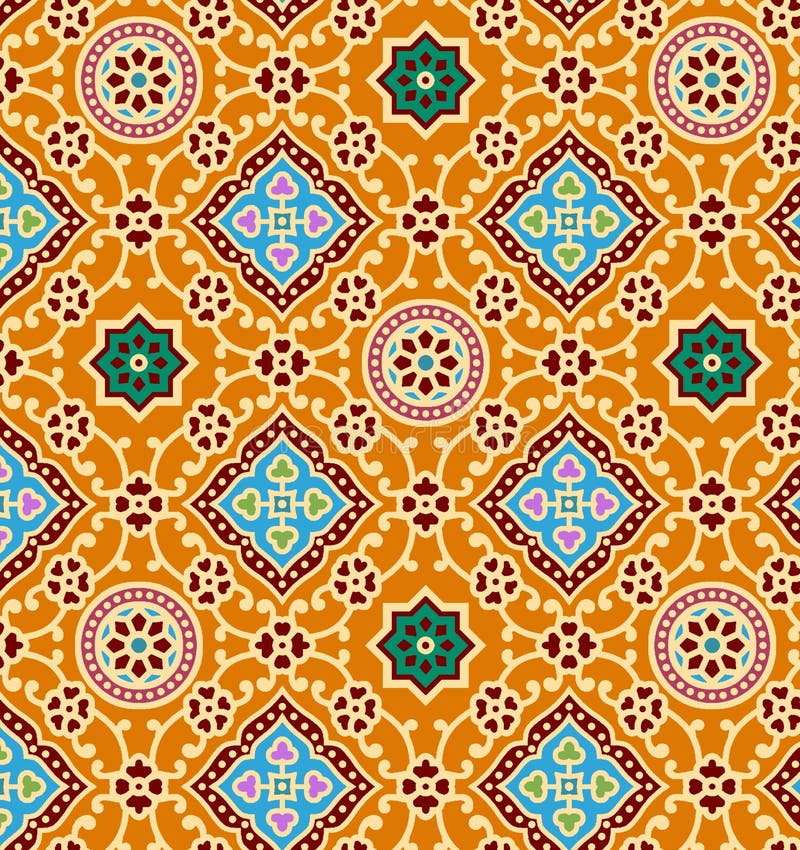 Chunri Design Pattern for Prints Stock Illustration - Illustration of ...