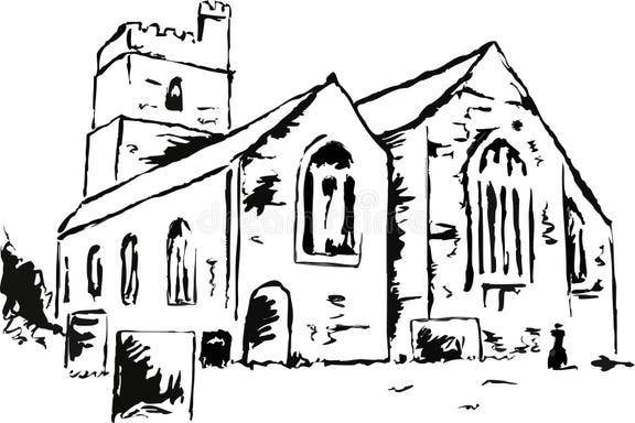 Line Drawing Church Stock Illustrations – 16,467 Line Drawing Church ...