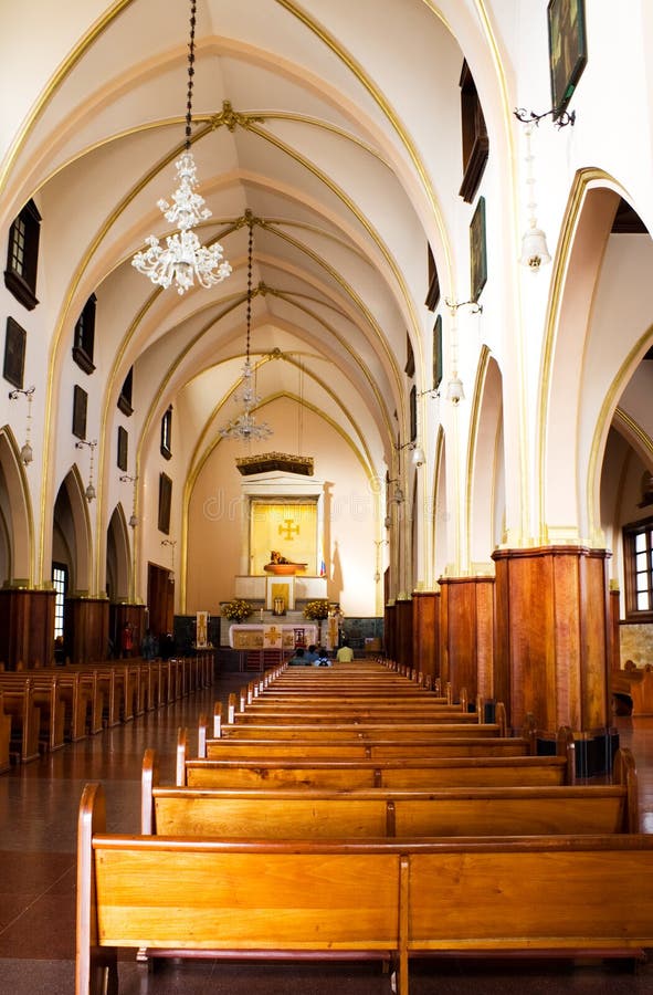 Small Spanish Catholic Church in the Mountains Stock Image - Image of ...