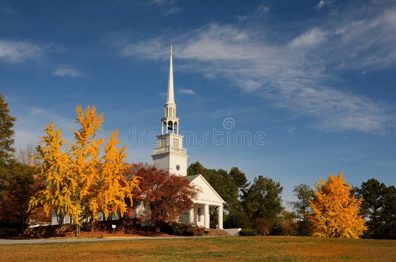 Country Church with Grape Arbor Stock Image - Image of church, quaint ...