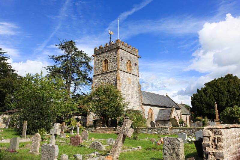 Church stock photo. Image of landmark, parapet, countryside - 28883110