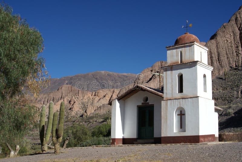 Church stock image. Image of catholic, puna, cafayate - 2911917