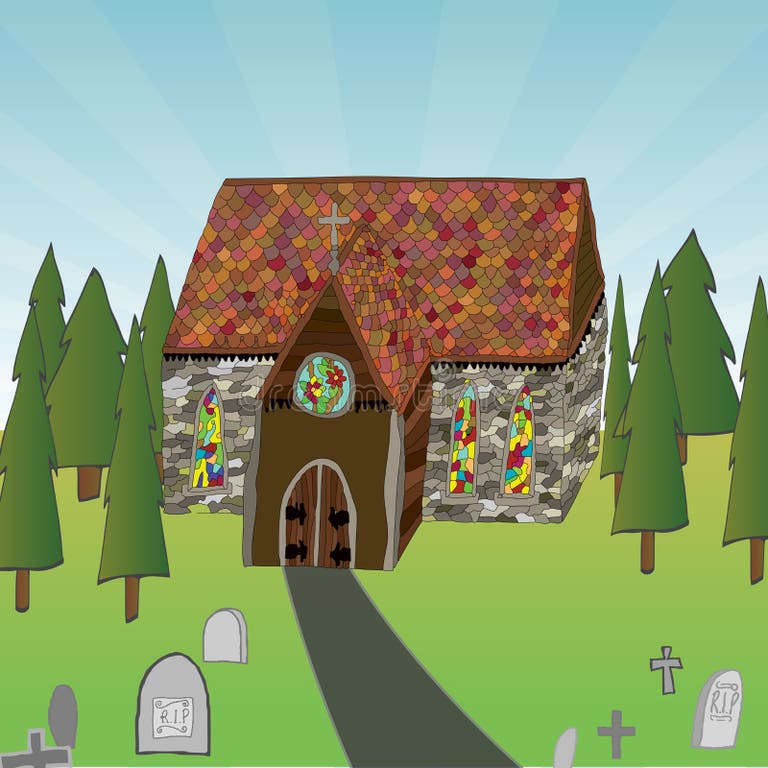 Small Church Building Stock Illustrations – 3,916 Small Church Building ...