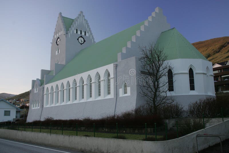 Church with Grass Roof stock image. Image of overcase - 8211125