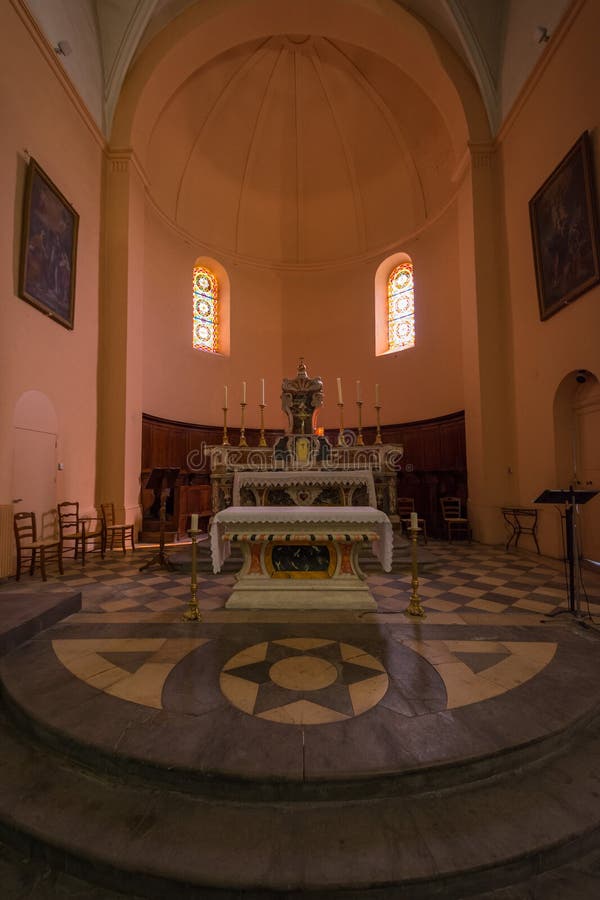 Church altar stock photo. Image of windows, roman, church - 48501470