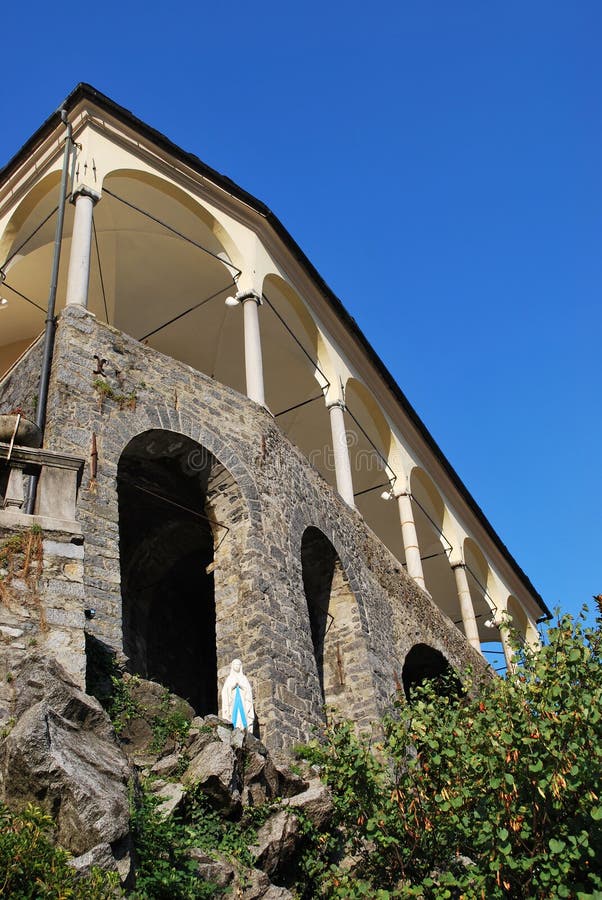 Church arcade stock photo. Image of europe, sesia, church - 12455538