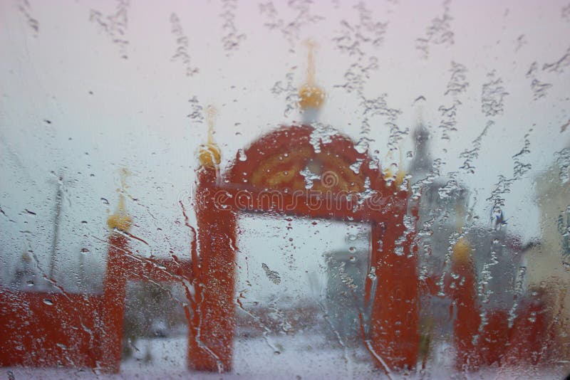 Church arch gate stock image. Image of building, orange - 82663561
