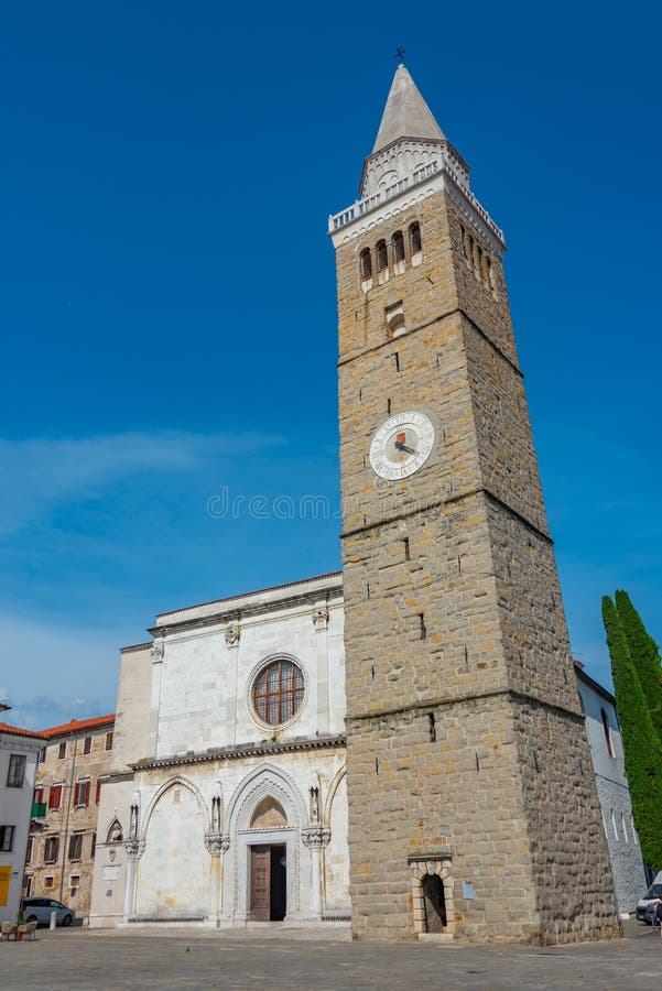 Church of the Assumption of the Virgin Mary in Koper, Slovenia Stock ...