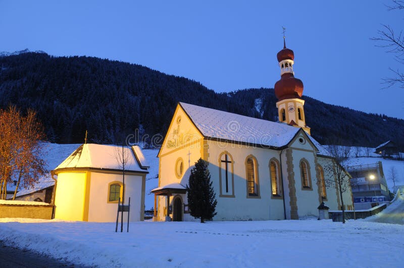 Church in Austria stock image. Image of travel, light - 19088837