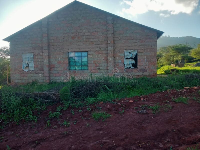 CHURCH back elevation stock photo. Image of barn, building - 238149242