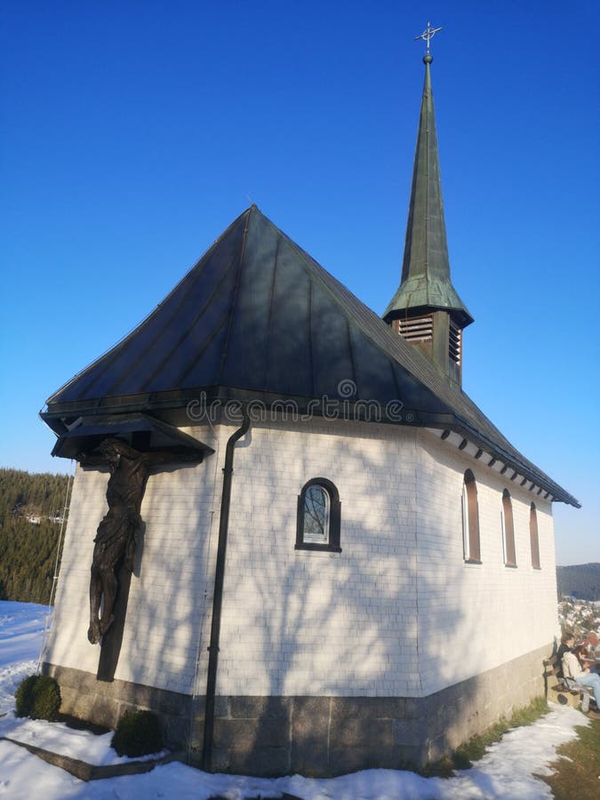 Church back side stock image. Image of side, church - 215733543