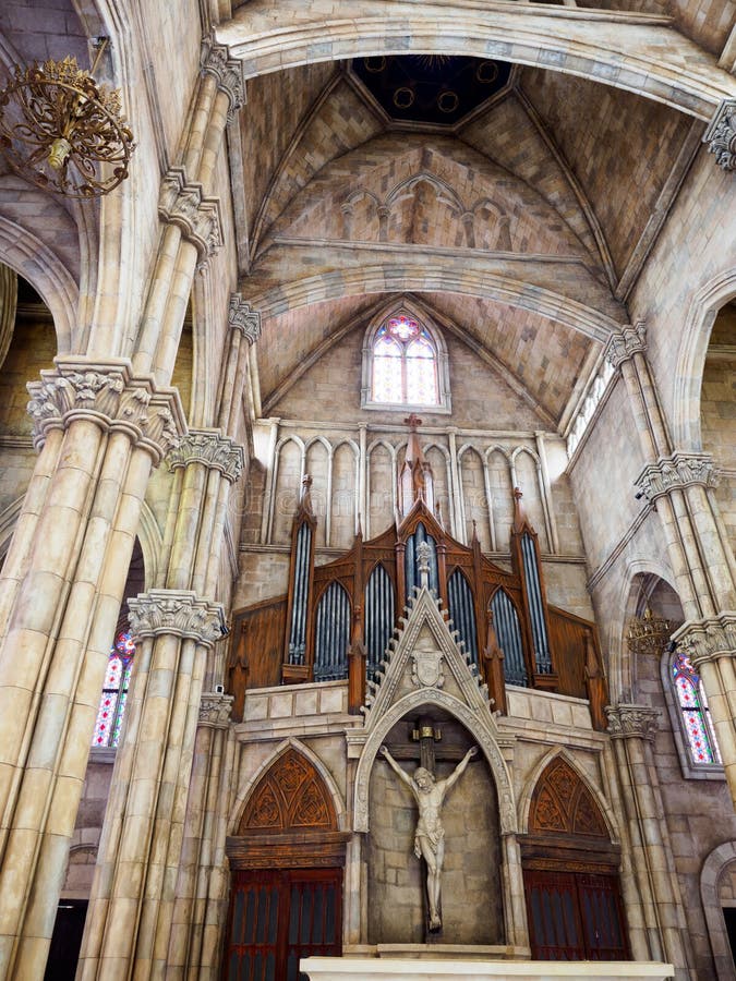 Church in Bana hill editorial stock photo. Image of modernization ...