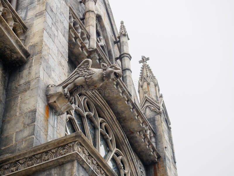 Church in Bana Hill at Vietnam Editorial Stock Photo - Image of bridge ...