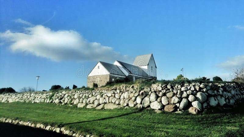 Old village church stock photo. Image of village, church - 132121414