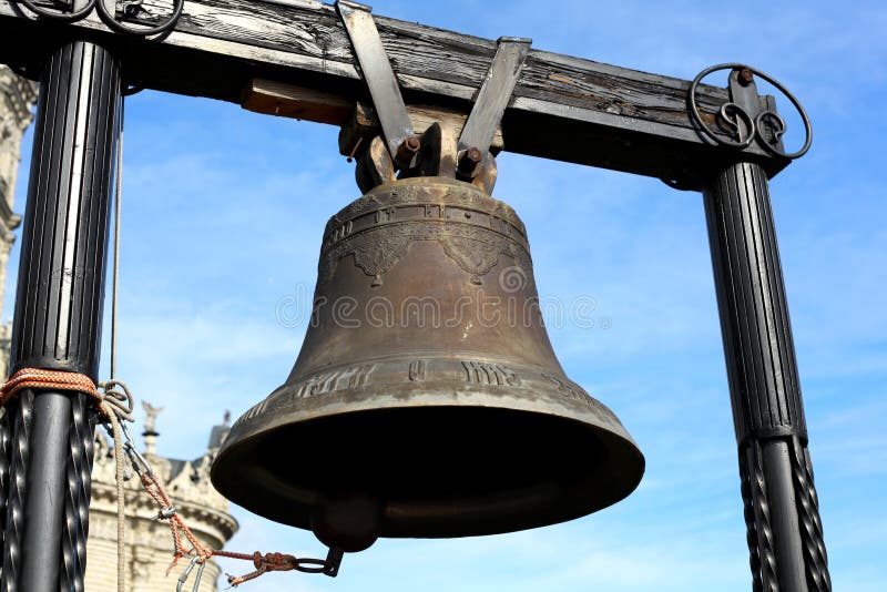 Church bell stock image. Image of religion, prayer, ring - 22495537