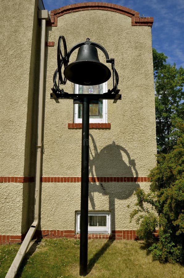 Church Bell Cast it`s Shadow Stock Image - Image of bell, shadow: 80734295