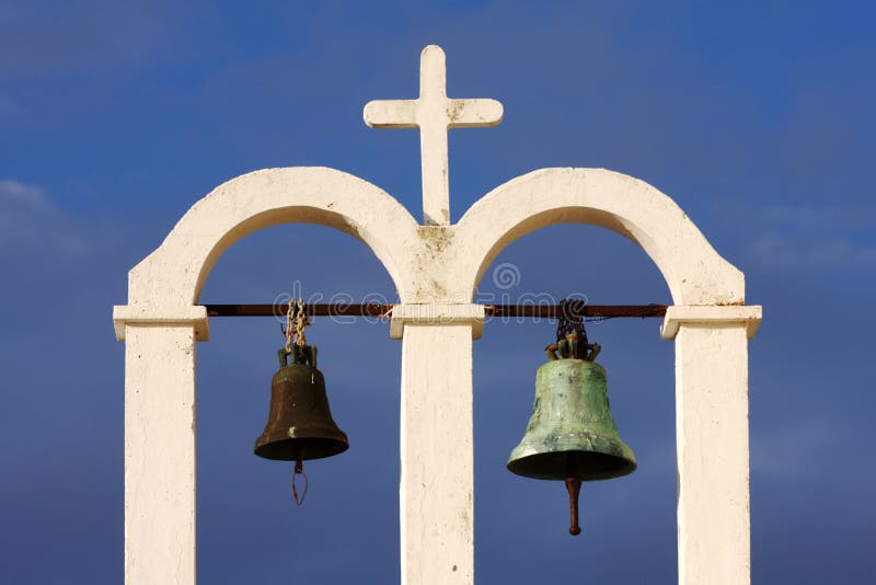 Church bells stock photo. Image of background, church - 9481234
