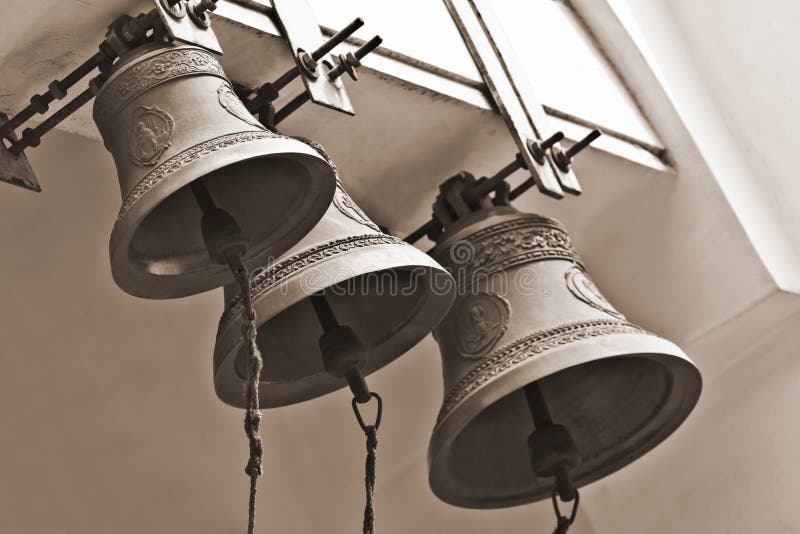 Church bells stock photo. Image of background, church - 9481234