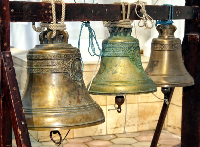 Bells stock image. Image of bell, monastery, call, rusty - 19404497
