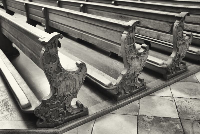 Church benches stock photo. Image of indoors, elegance - 37946208