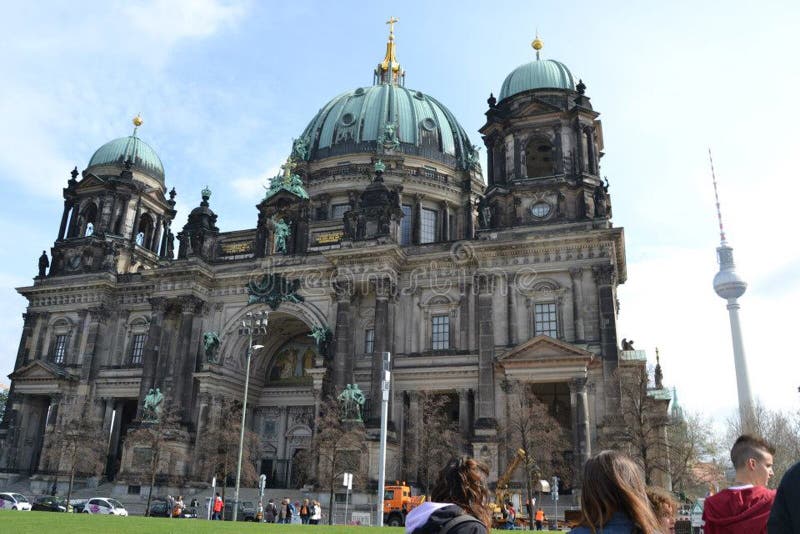 Church of Berlin editorial photo. Image of street, view - 61549116