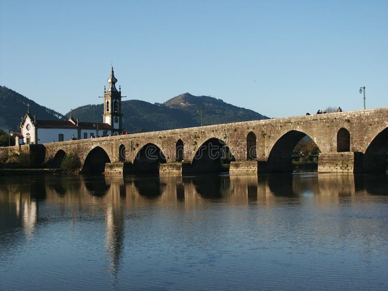 Church and bridge stock photo. Image of church, urban, crossing - 295678