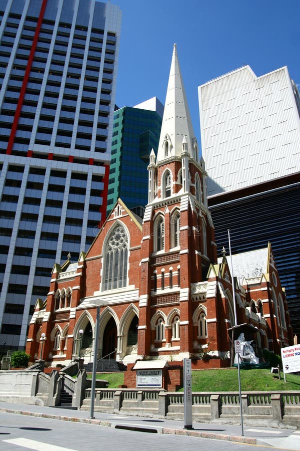 Australia City of Perth St. Andrew Church Stock Photo - Image of ...