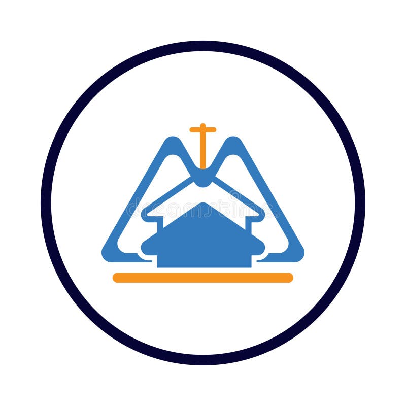 Church, Building, Cross, Cross Sign, Church Building Icon Stock Vector ...