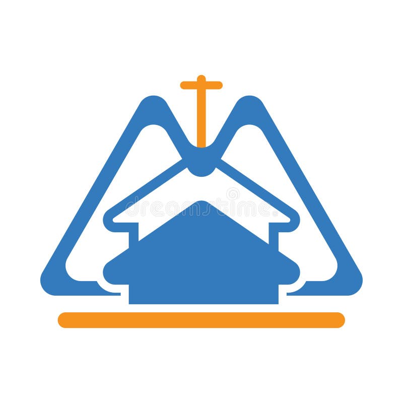 Church, Building, Cross, Cross Sign, Church Building Icon Stock Vector ...