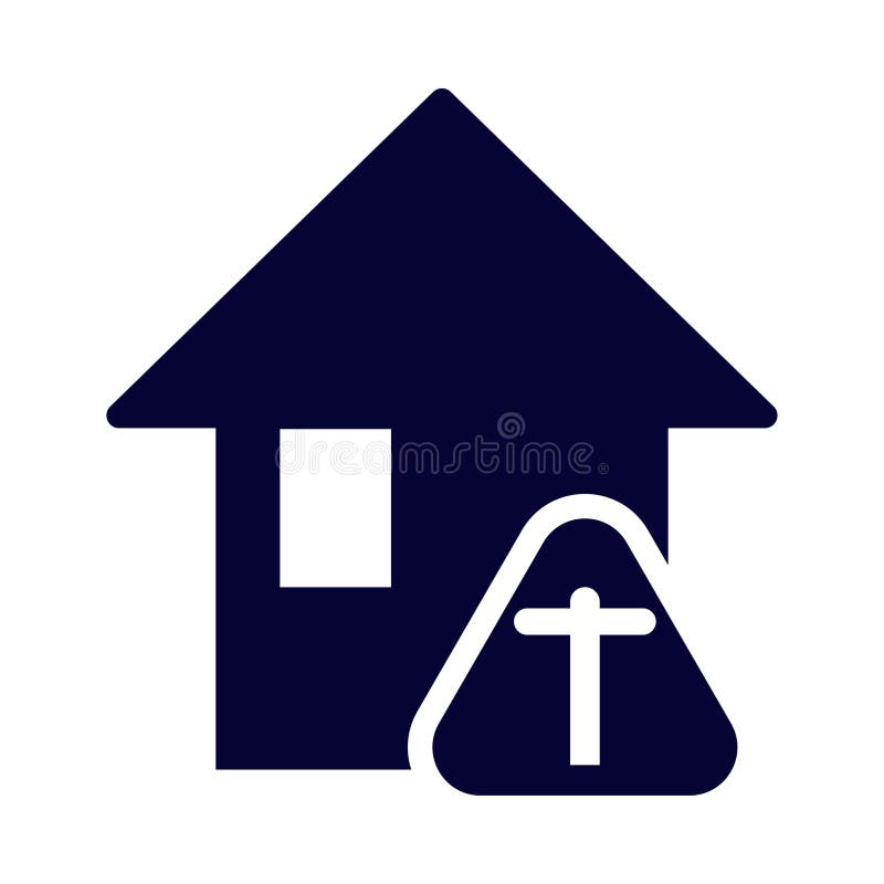 Church, Building, Cross, Cross Sign, Church Building Icon Stock Vector ...