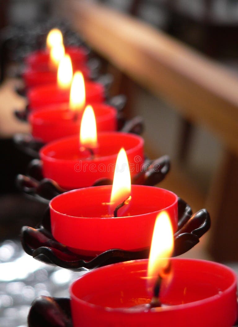 561 Red Remembrance Church Candles Stock Photos - Free & Royalty-Free ...