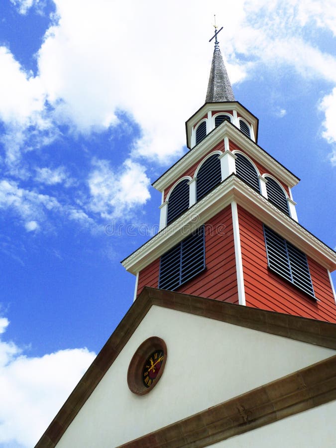 Church Caribbean Creole Architecture Style Stock Photo - Image of ...