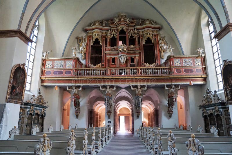 Church at Castle Corvey in Germany Editorial Image - Image of german ...
