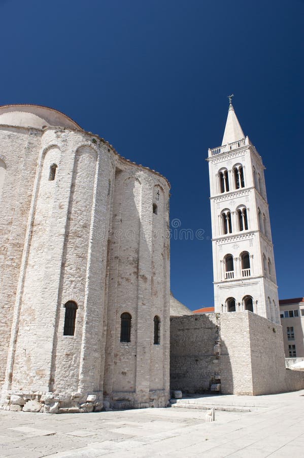 Church and Cathedral in Zadar Stock Image - Image of zadar, donat: 25761579