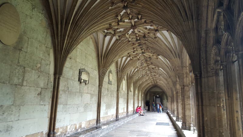 Church Ceilings and Corridor Stock Image - Image of ceilings, church ...