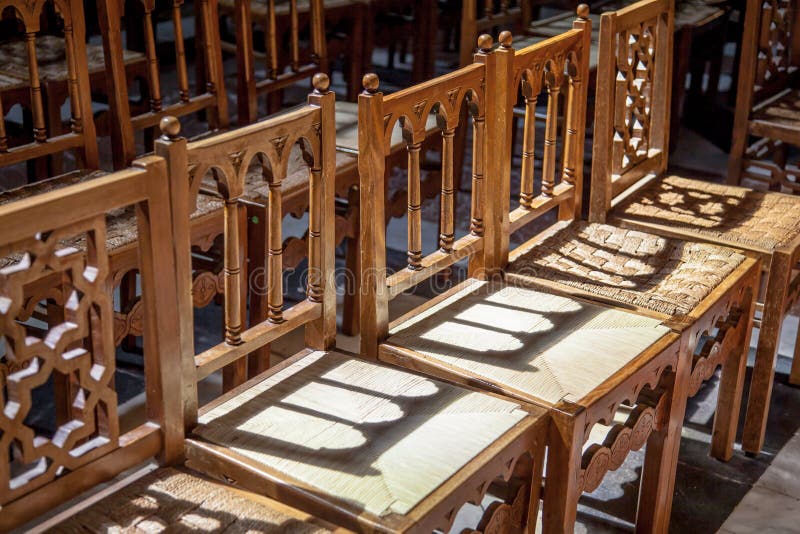 Church chairs stock photo. Image of jesus, holy, architecture - 71096834